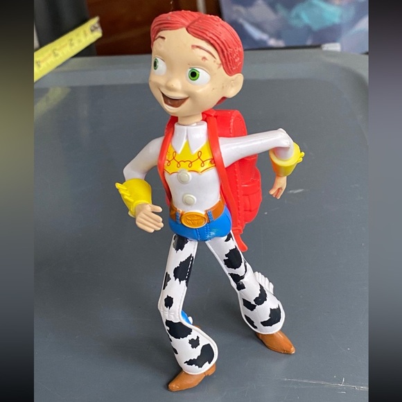 Toys | Disney Pixar Toy Story 2 Jessie With Backpack Action Figure Toy ...